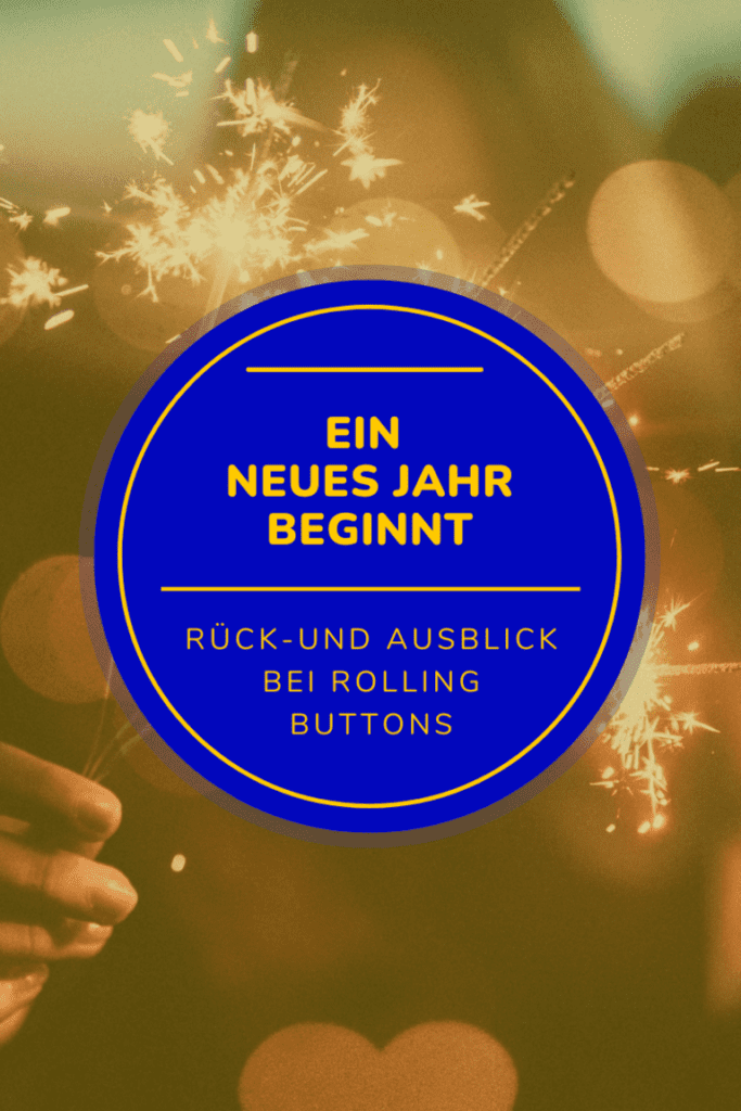 Ein neues Jahr beginnt – Rolling Buttons – Rollstuhldecken